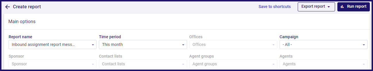 Using reports in Admin – LeadDesk Support