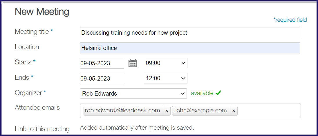Meeting calendars in Admin - creating meetings, busy time and tasks ... Meeting calendars in Admin - creating meetings, busy time and tasks ...