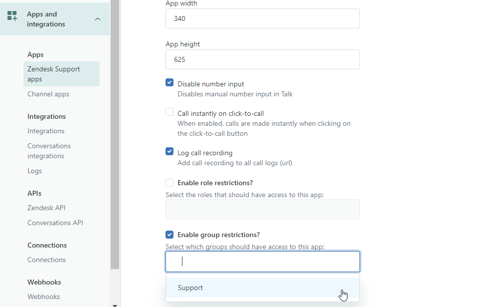 Zendesk call flow (voice) – LeadDesk Support